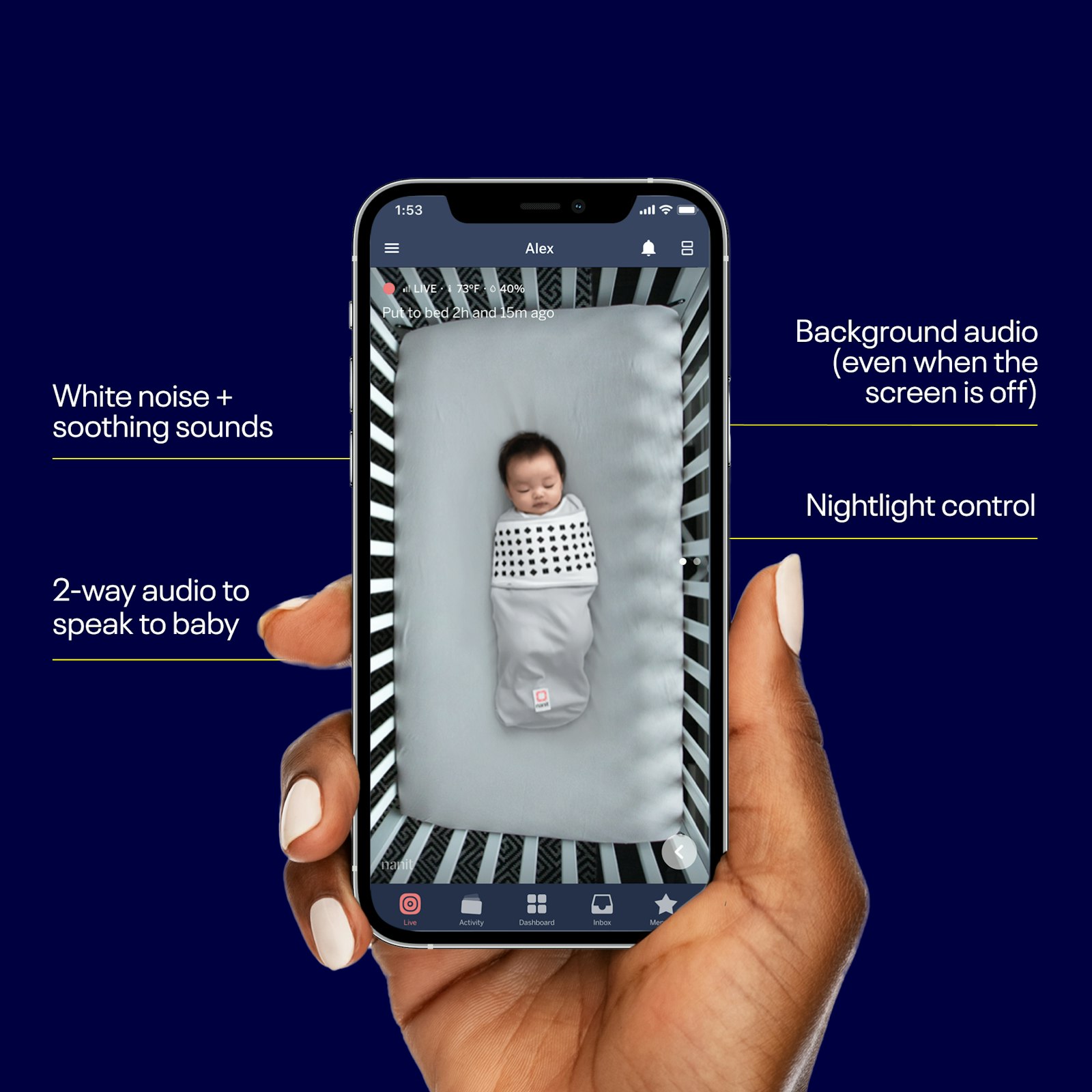 Nanit Pro Smart Baby Monitor | Nanit